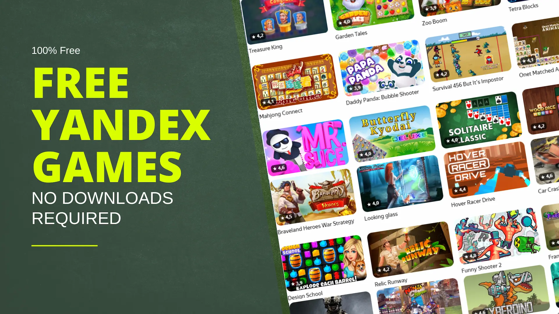 Yandex Games Review What Makes It Stand Out Joybit co uk